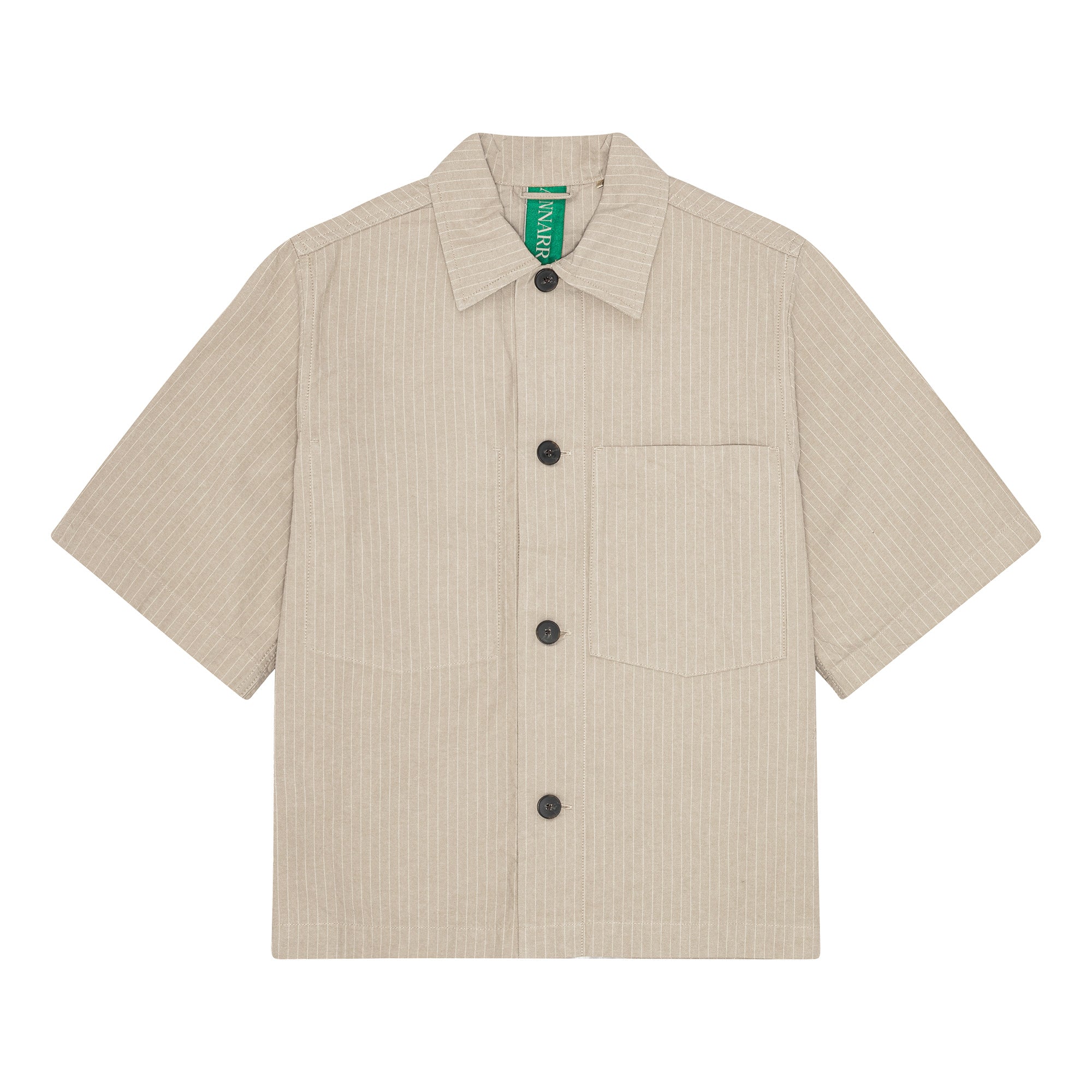ANNARR Anrharki Overshirt, Weathered Teak / W Coconut, 16097595 ...