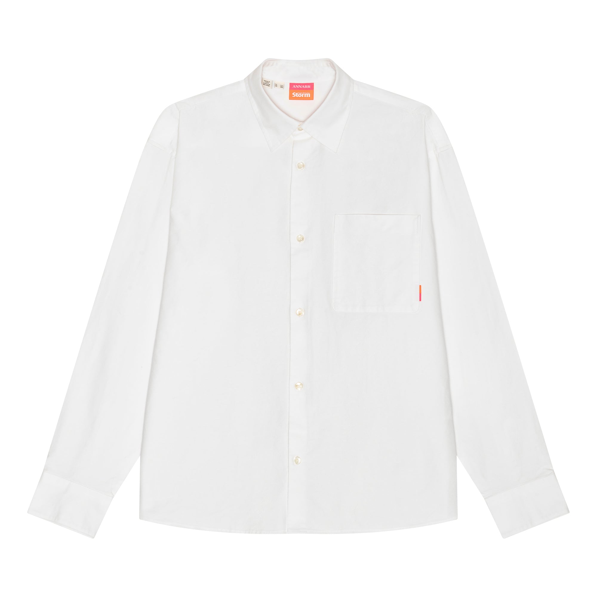 ANNARR x Storm oxford shirt white – stormfashion.dk