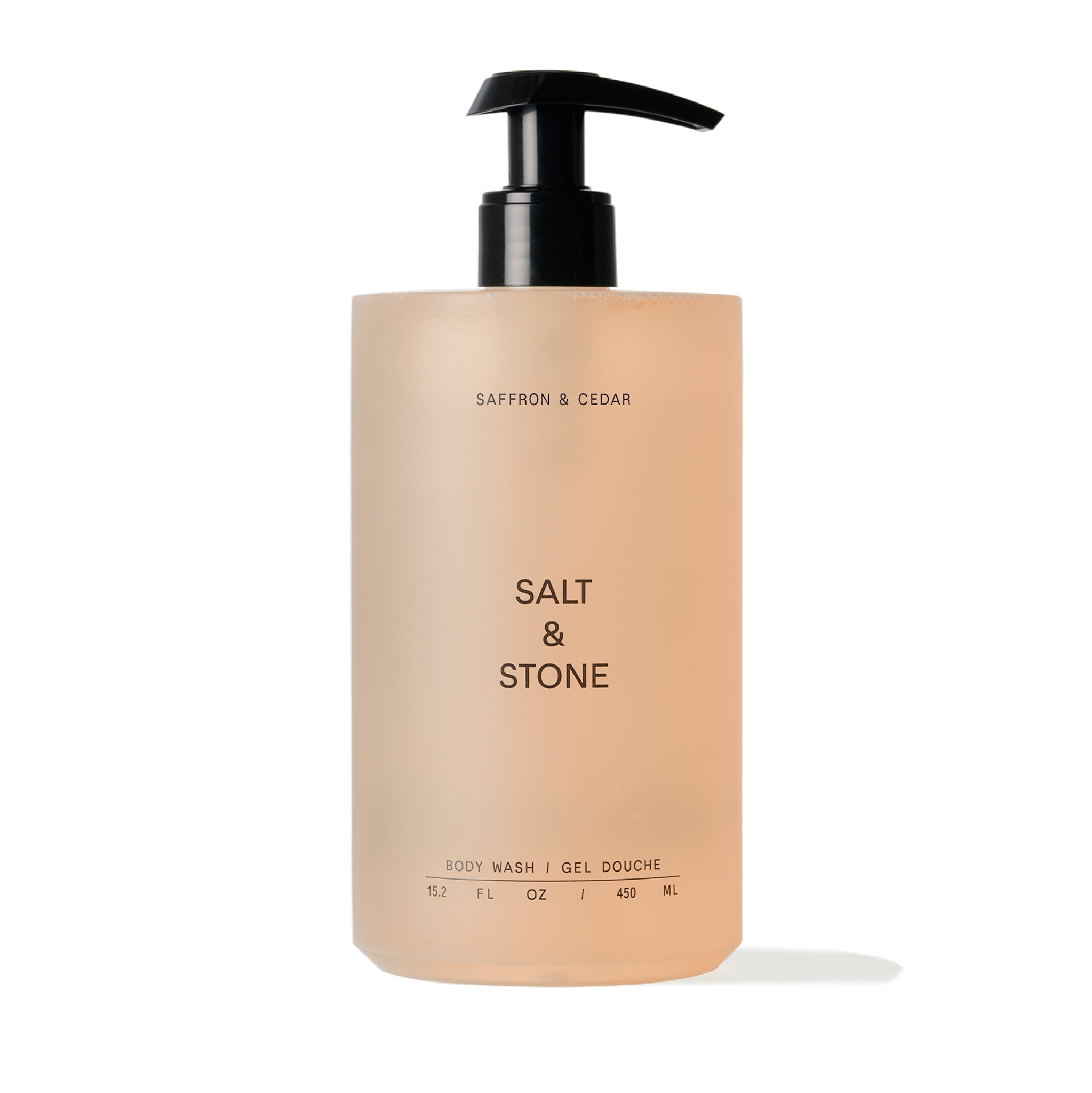 Salt & Stone Natural Body Wash, Saffron & Cedar – stormfashion.dk